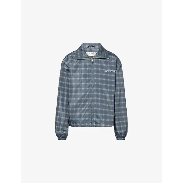 4TH & RECKLESS Grace Check Woven Jacket - Grey