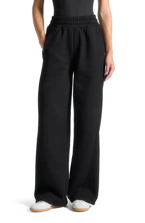 Manière De Voir Iris Relaxed Joggers - Black