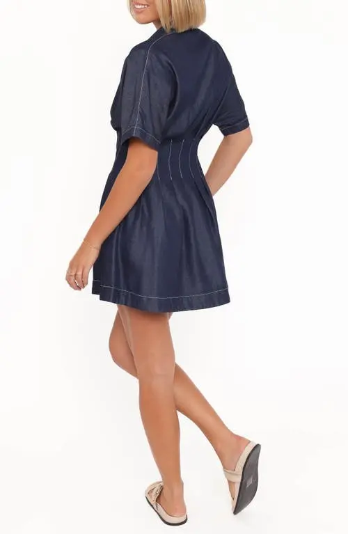 PETAL & PUP Davine Mini Shirtdress