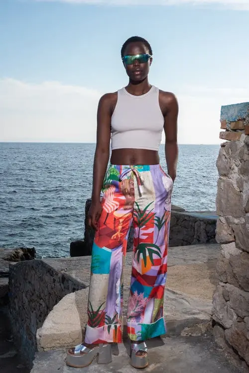 UNTITLED IN MOTION Emissus Straight-leg Pants