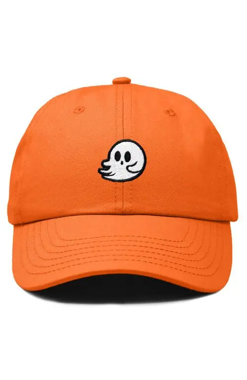 DALIX Whisper Ghost Dad Cap - Orange