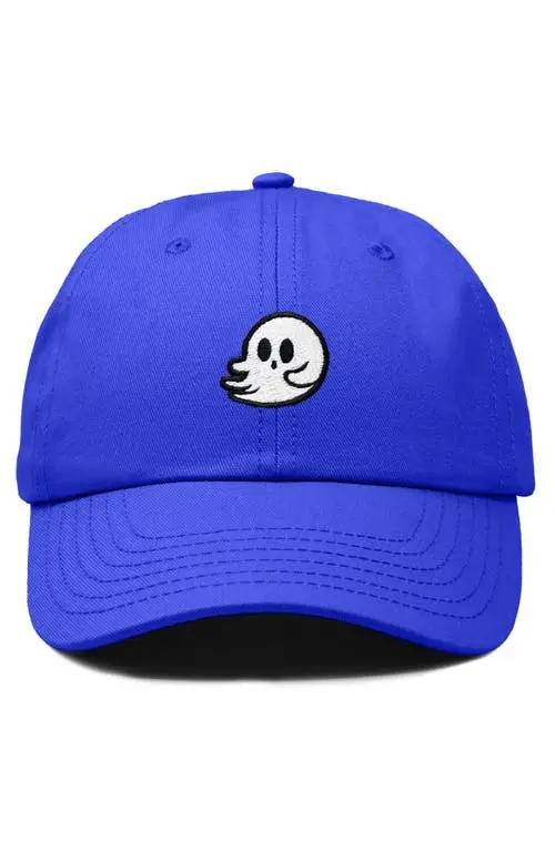 DALIX Whisper Ghost Dad Cap - Royal Blue