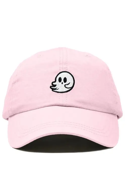 DALIX Whisper Ghost Dad Cap - Washed Pink