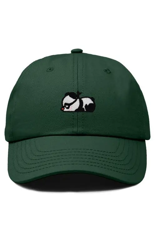 DALIX Pandit Panda Cap - Dark Green