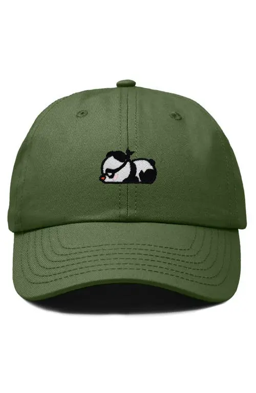 DALIX Pandit Panda Cap - Olive