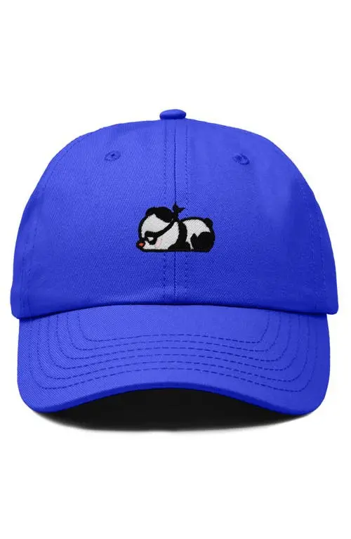 DALIX Pandit Panda Cap - Royal Blue