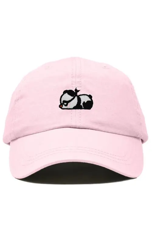 DALIX Pandit Panda Cap - Washed Pink