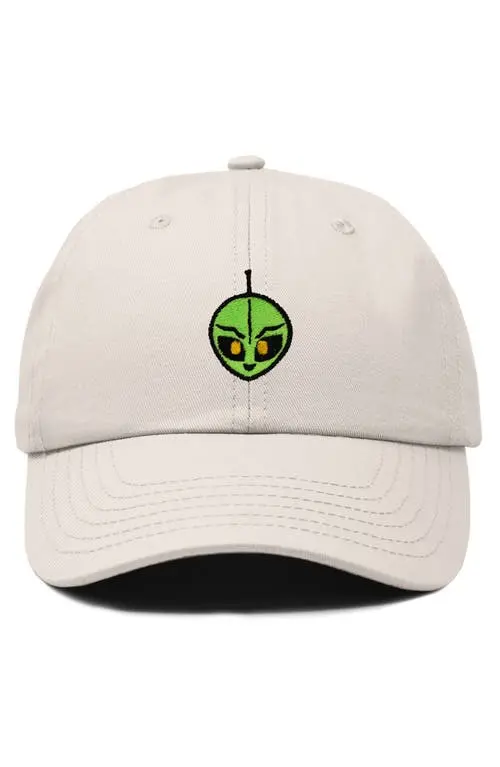 DALIX Duder Alien Baseball Cap - Beige