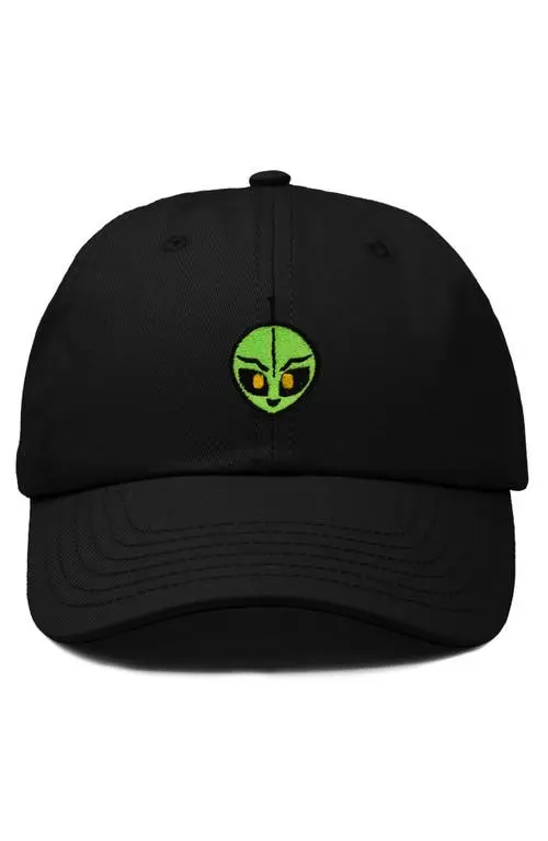 DALIX Duder Alien Baseball Cap - Black