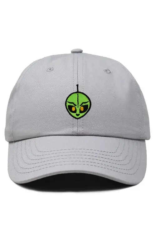 DALIX Duder Alien Baseball Cap - Gray
