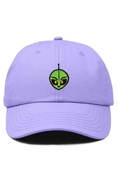 DALIX Duder Alien Baseball Cap - Lavender