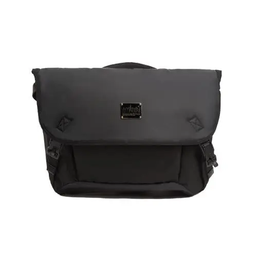 MANHATTAN PORTAGE Redux Laptop Messenger Bag - Black