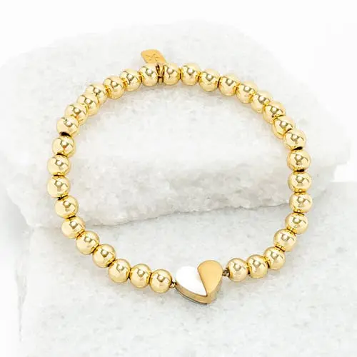 STARFISH PROJECT Give Hope Beaded Bracelet - Gold