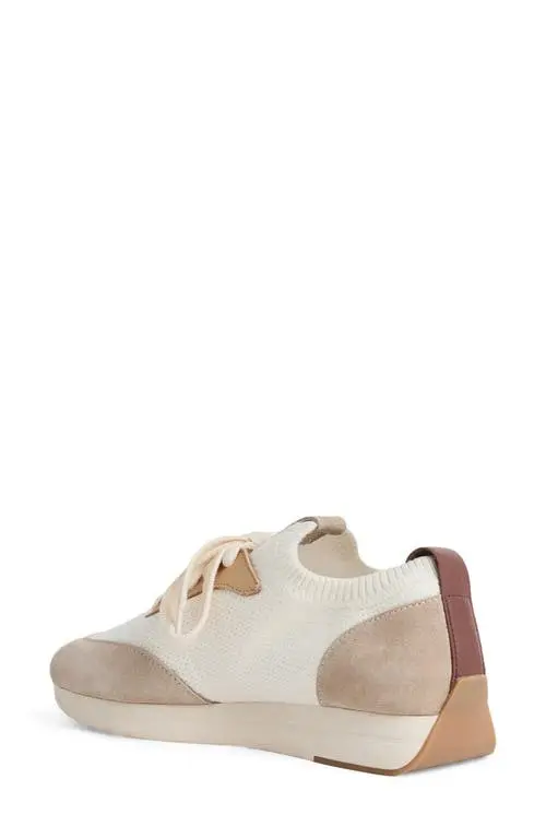 Aquatalia Rolo Knit Sneakers - Soft White