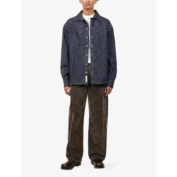 Jacquemus The Simon De-nimes Denim Shirt - Navy