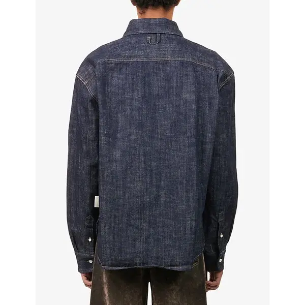 Jacquemus The Simon De-nimes Denim Shirt - Navy