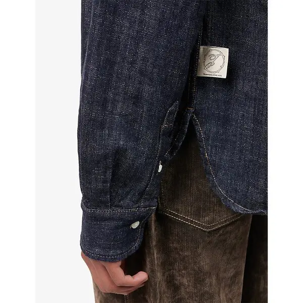 Jacquemus The Simon De-nimes Denim Shirt - Navy