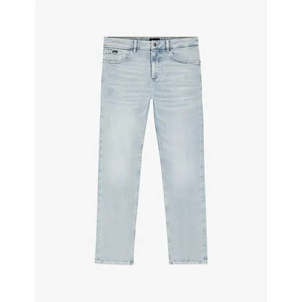 BOSS Straight-leg Jeans - Medium Blue
