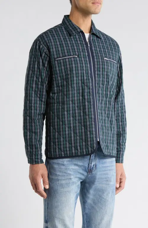 925 ORIGINALS Daybreak Plaid Quilted Shirt Jacket