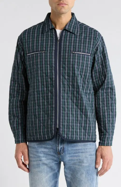 925 ORIGINALS Daybreak Plaid Quilted Shirt Jacket