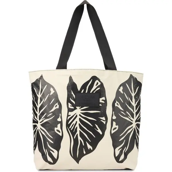 ALOHA COLLECTION Day Tripper Kalo Tote - Black/sandstone