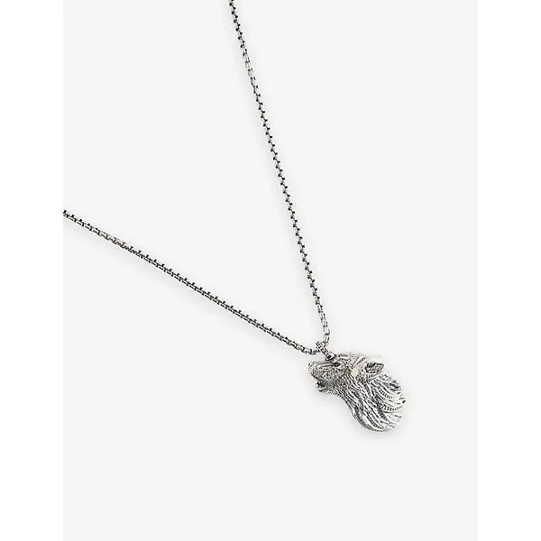 THOMAS SABO Venetian Wolf Sterling Silver Necklace