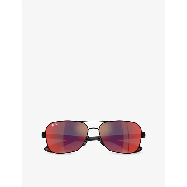 Ray-ban X Scuderia Ferrari Square Sunglasses