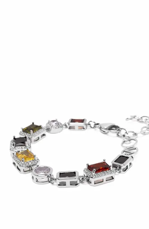 NIALAYA JEWELRY Gemstone Bracelet - Silver