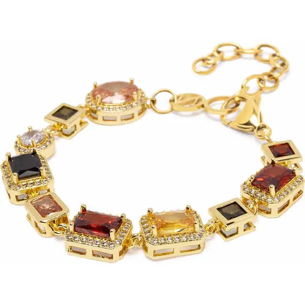NIALAYA Gemstone Bracelet - Gold