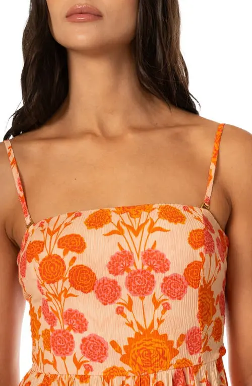 MAAJI Primavera Lace-up Back Maxi Sundress