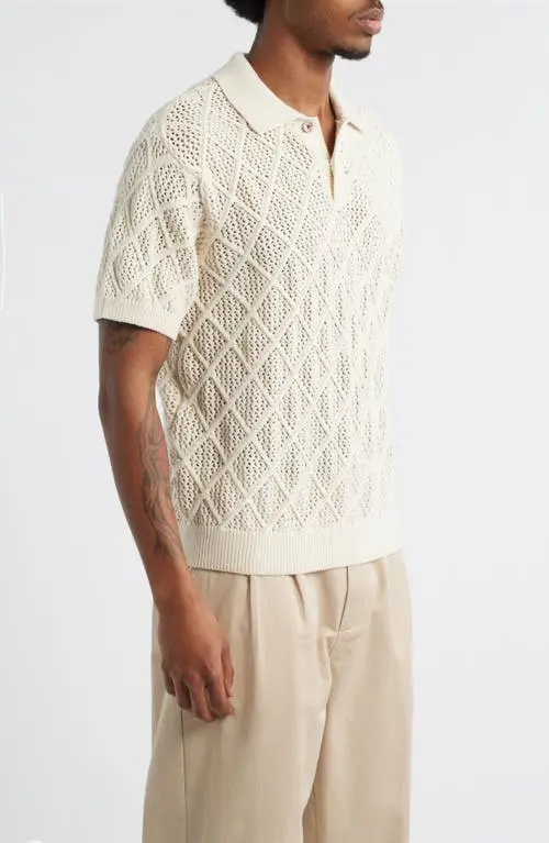Obey Eryk Polo Sweater - Birch