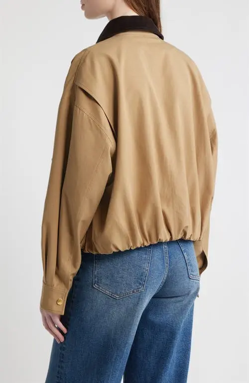 FRAME Cord Collar Barn Jacket