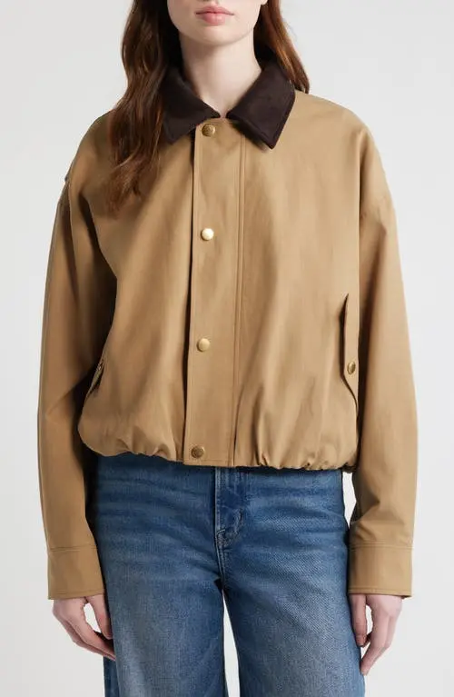 FRAME Cord Collar Barn Jacket