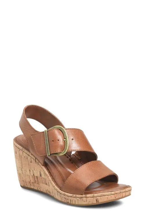 BØRN Sapphire Platform Slingback Sandal - Tan
