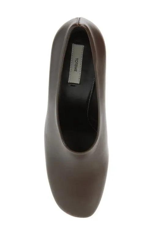 TOTEME Contour Pump - Brown