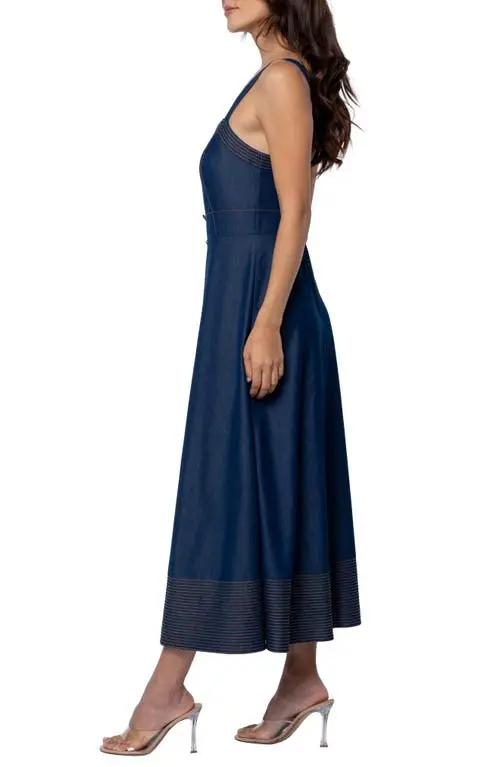 CIEBON Seamed Chambray Sundress