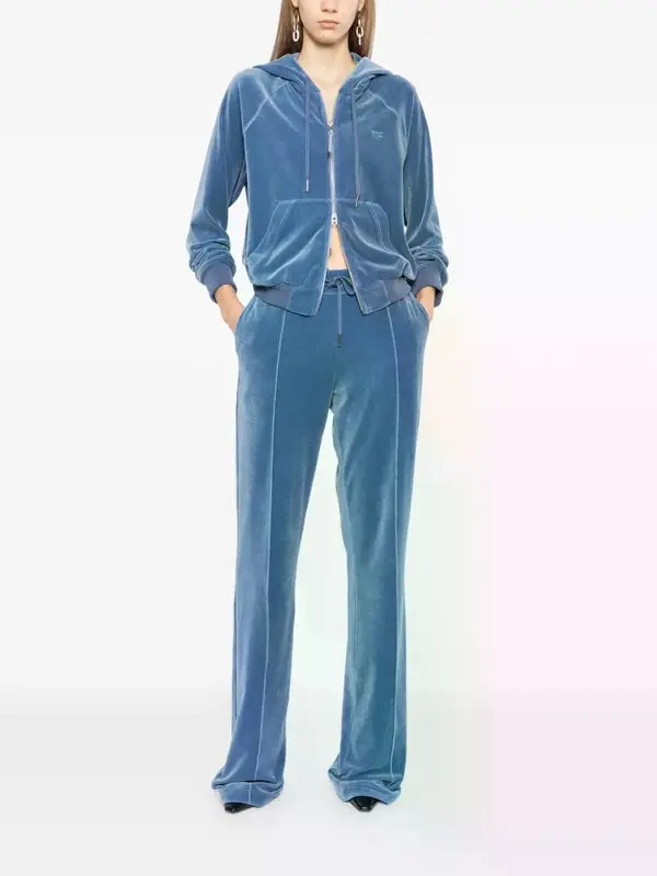 TOM FORD Hooded Zip Jacket - Blue