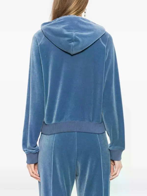 TOM FORD Hooded Zip Jacket - Blue