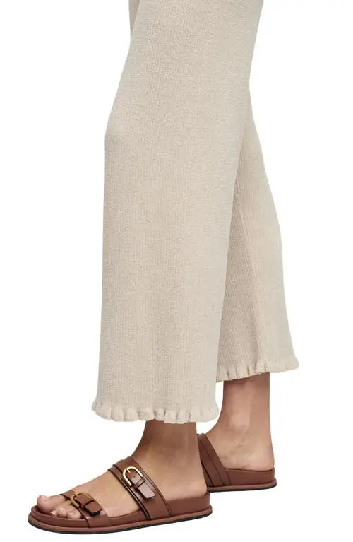 Barefoot Dreams Cozychic Ultra Lite Ruffle Hem Rib Ankle Pants