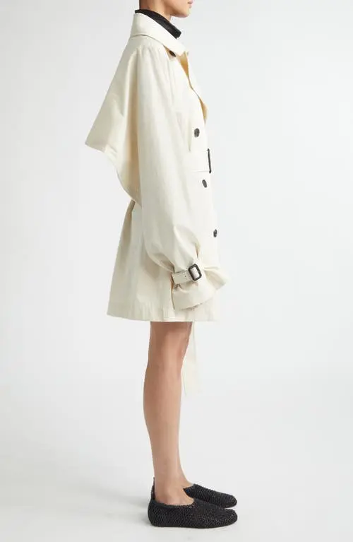 TOTEME Washed Cotton Trench Coat - Stone