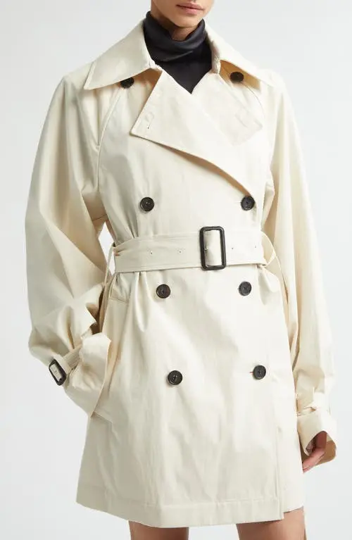 TOTEME Washed Cotton Trench Coat - Stone