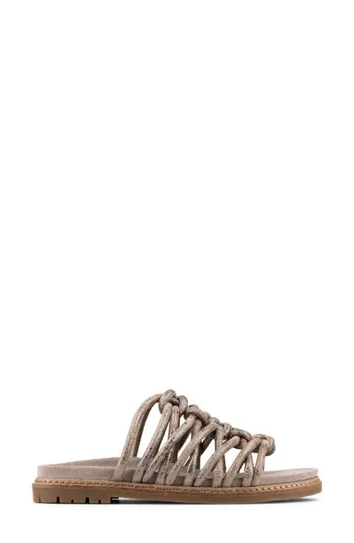 DONALD PLINER Loni Slide Sandal - Pewter
