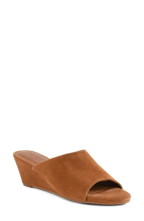 Seychelles Wedge Slide Sandal - Tan