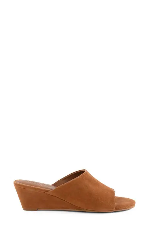 Seychelles Wedge Slide Sandal - Tan
