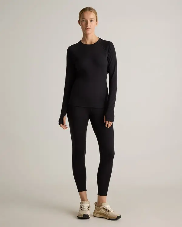 Quince 100% Merino Wool Cold Weather Base Layer Legging