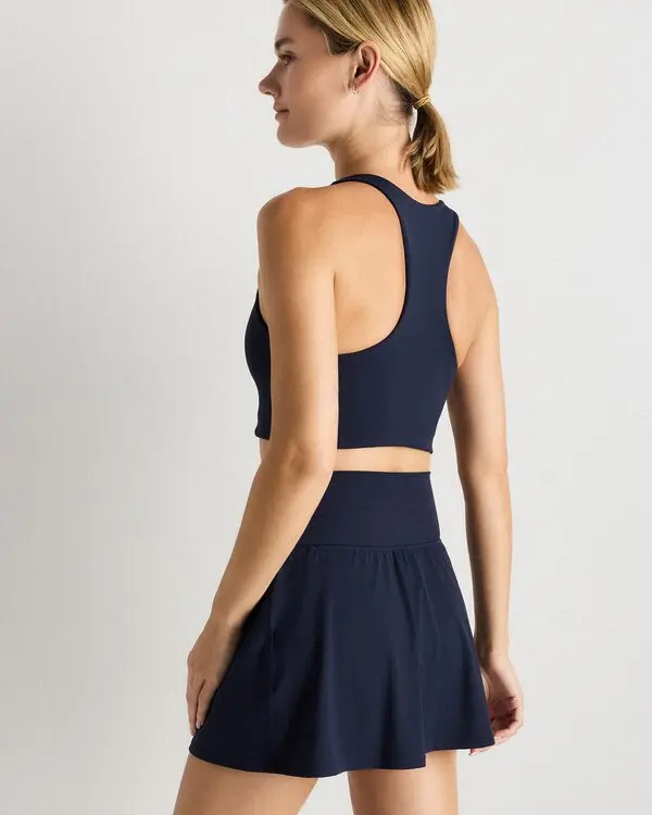 Quince Tennis Skort - Deep Navy