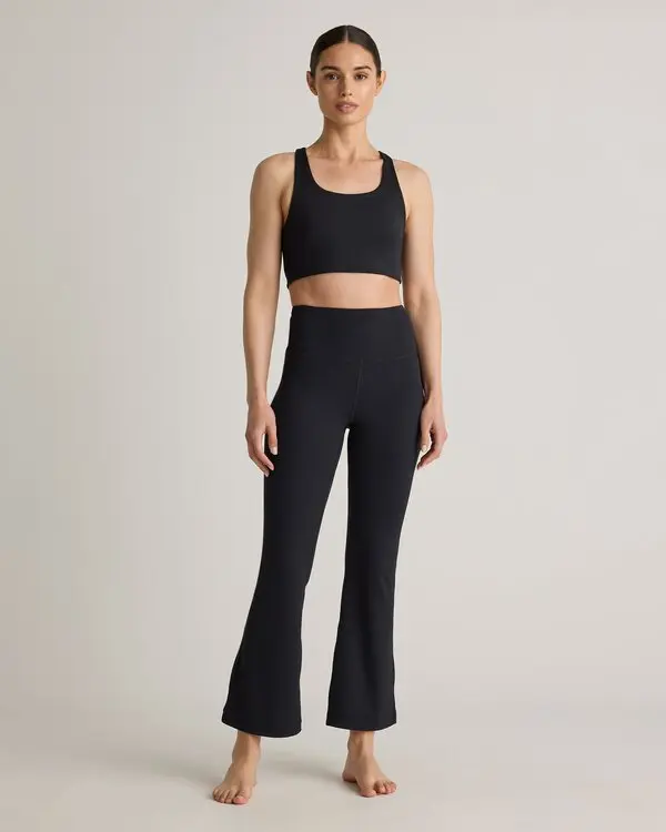Quince Ultra-form High-rise Flared Pants