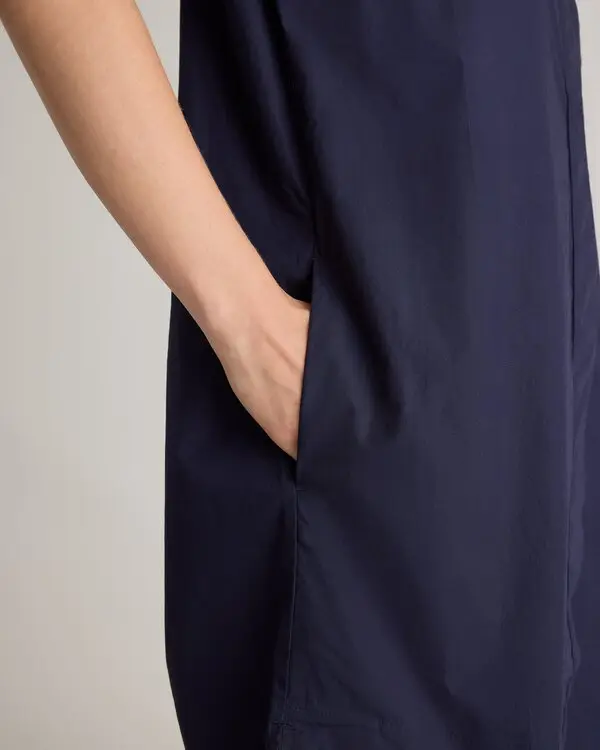 Quince Organic Cotton Short Sleeve Shirt Dress