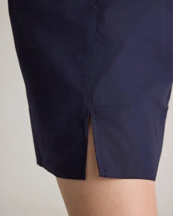 Quince Organic Cotton Short Sleeve Shirt Dress