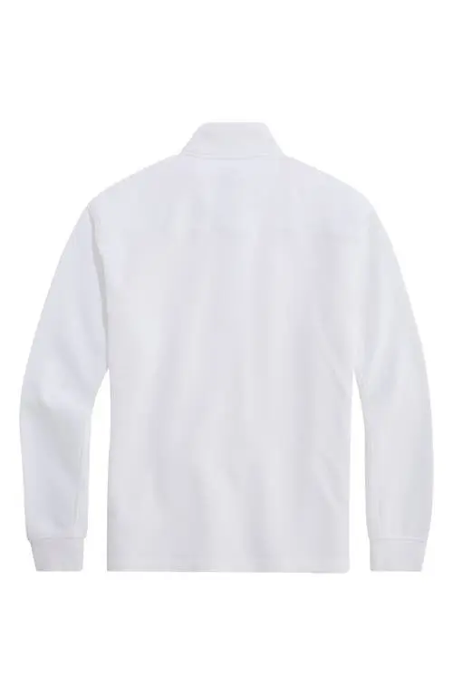 Vineyard Vines Quarter Zip Sweatshirt - White Cap